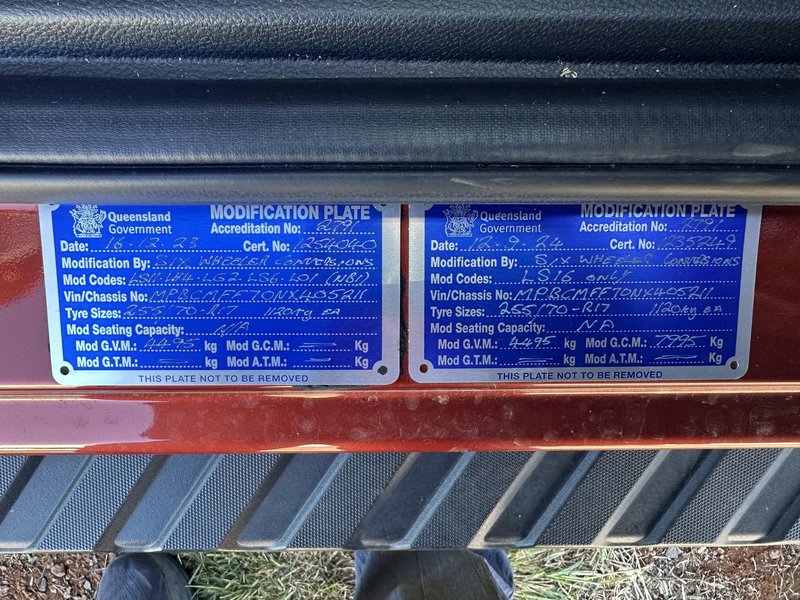 2022 Demo Six Wheeler Ford Ranger PY XLT Dual Cab: Six Wheeler Toowoomba